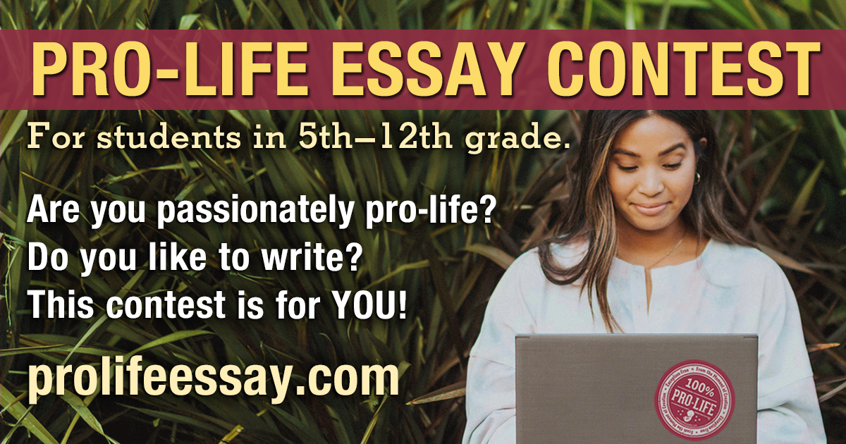 Pro-Life Essay Contest Active | ALL