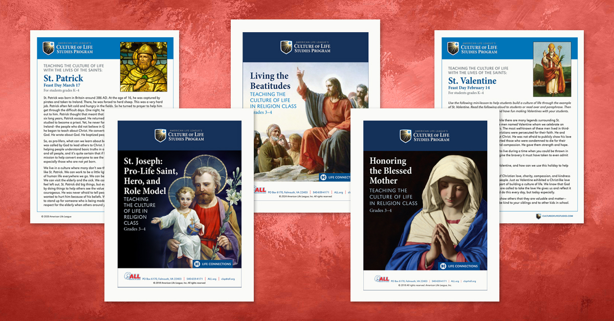 Teaching Pro-Life Values at Home with the Culture of Life Studies ...